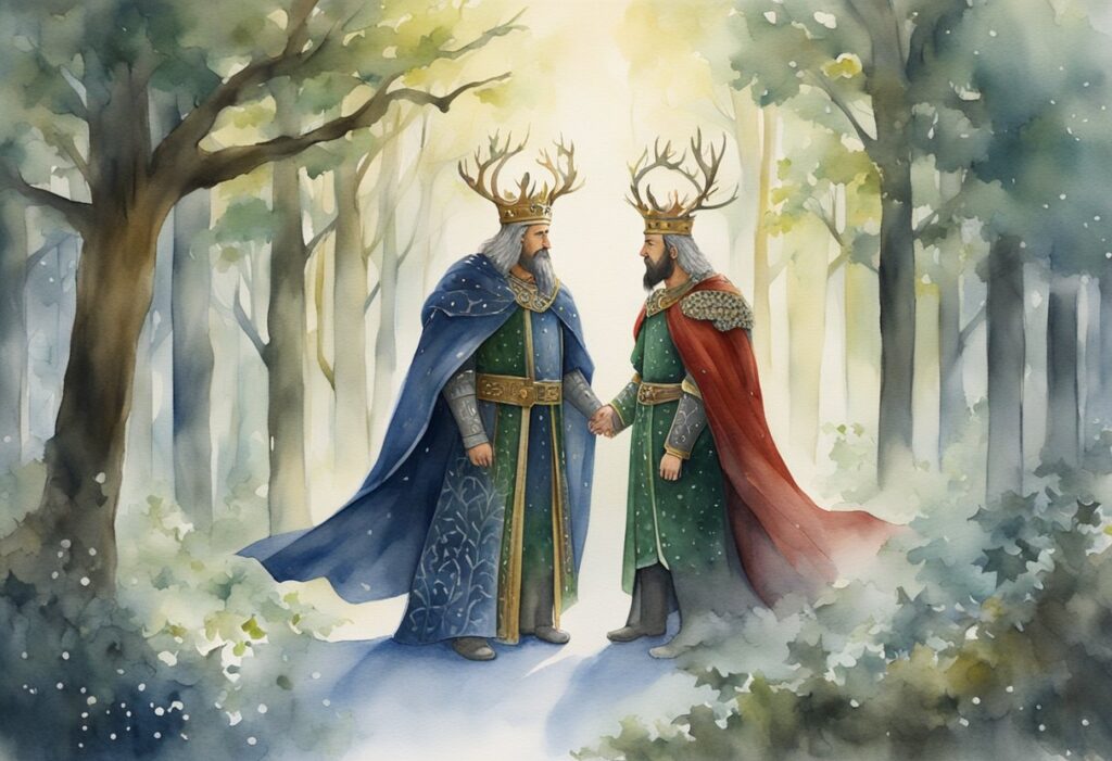 The Holly King and Oak King (Exploring Their Seasonal Symbolism ...