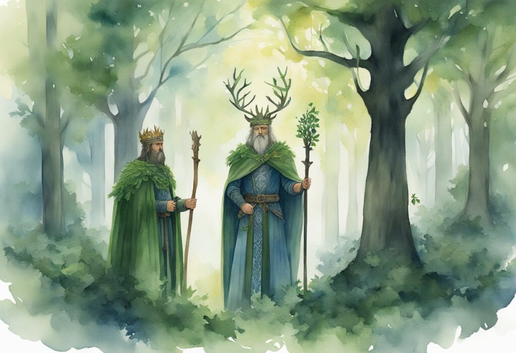 The Holly King and Oak King (Exploring Their Seasonal Symbolism ...