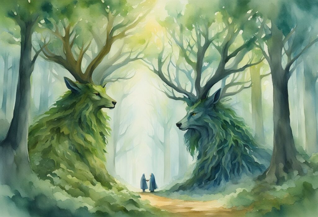 The Holly King and Oak King (Exploring Their Seasonal Symbolism ...