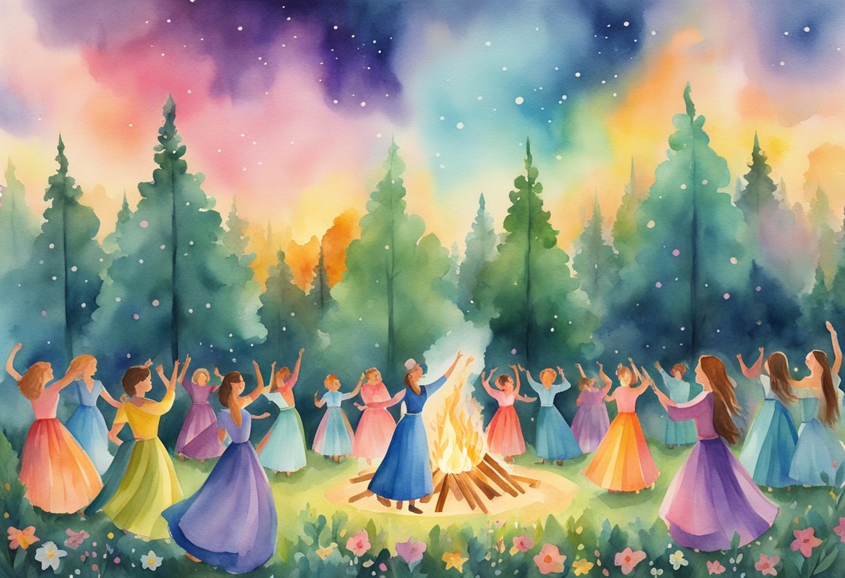 The Wiccan Calender Beltane (Celebrating the Fire Festival ...