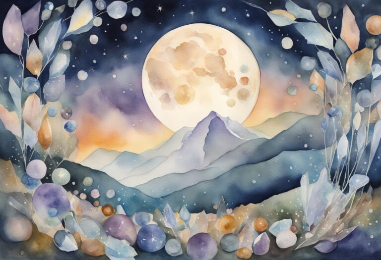 October Full Moon Crystals (Unique Lunar Vibrations) - witchymagicks.com