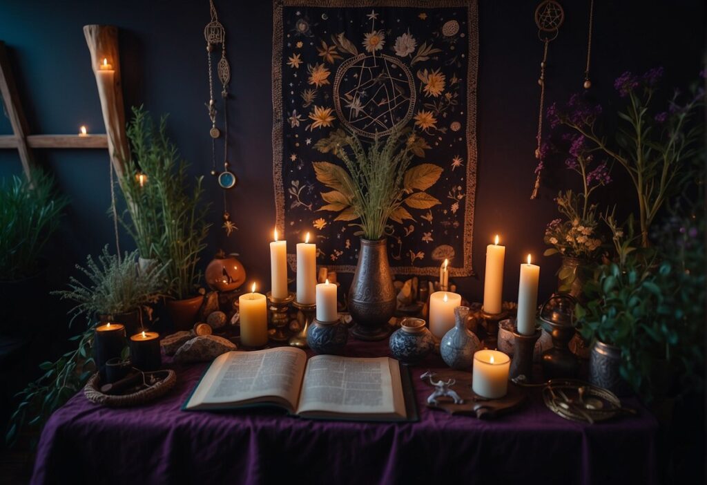 Witchcraft Room Décor (Ideas for a Mystical Space) - witchymagicks.com