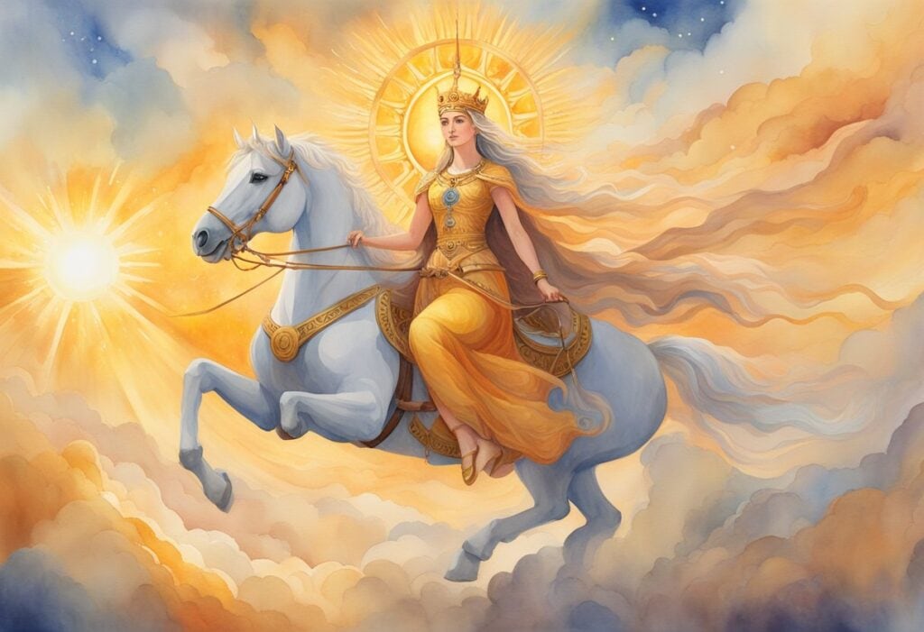 Baltic Goddess Saule (Beacon of Light & Life) - witchymagicks.com