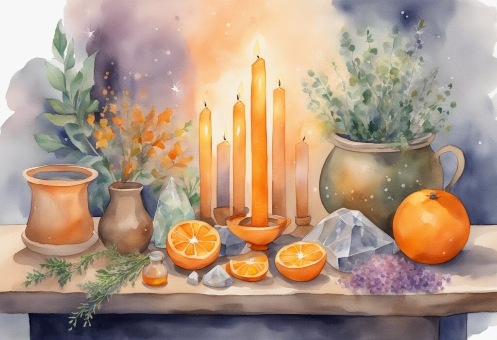 The Color Orange in Witchcraft (Ideas & Rituals) - witchymagicks.com