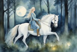 Welsh Goddess Rhiannon (The Divine Queen) - witchymagicks.com