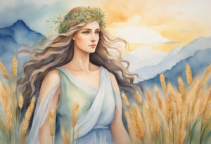 Greek Goddess Demeter (Queen of Harvest & Seasons) - witchymagicks.com
