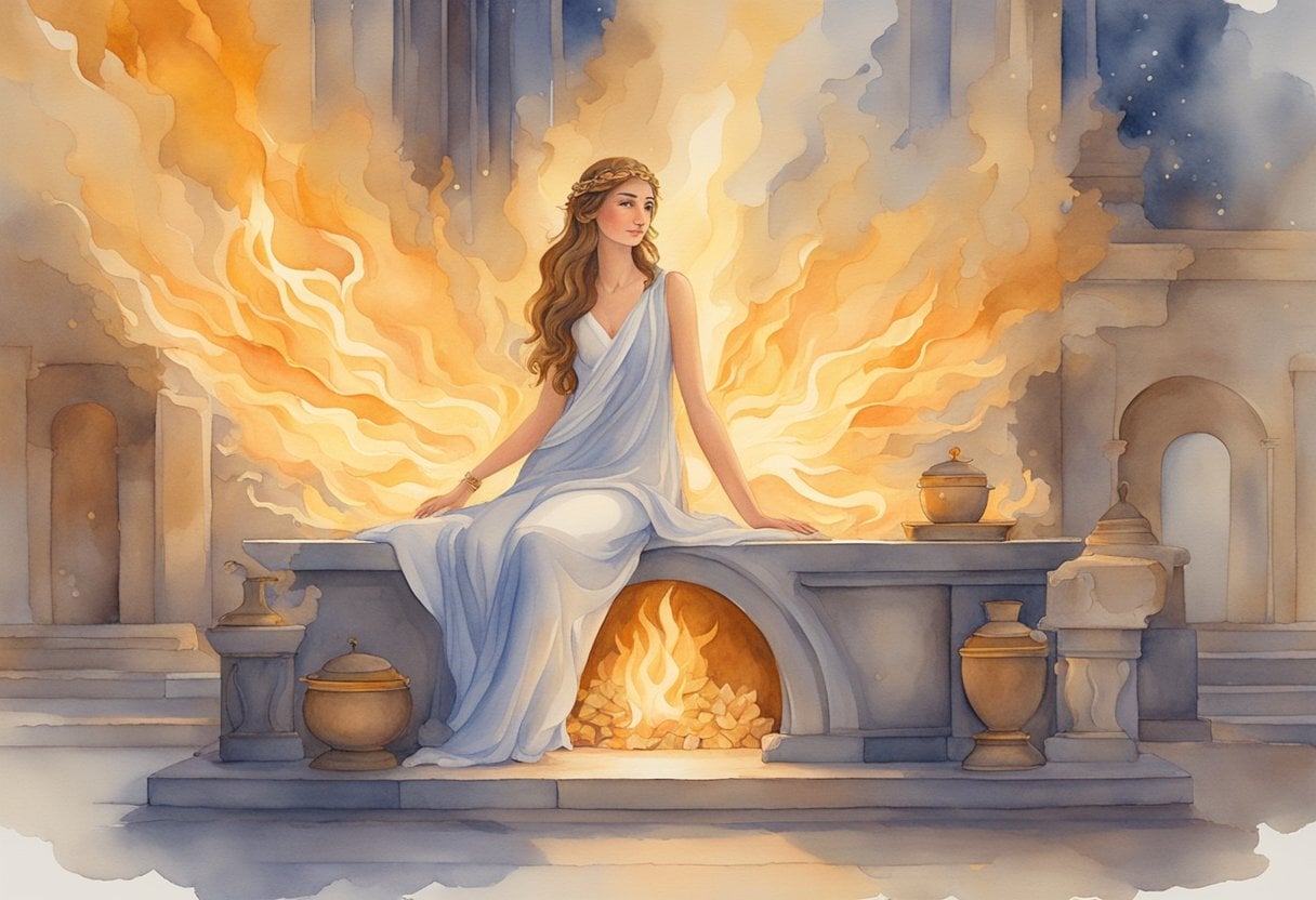 Greek Goddess Hestia (The Hearth's Keeper) - witchymagicks.com