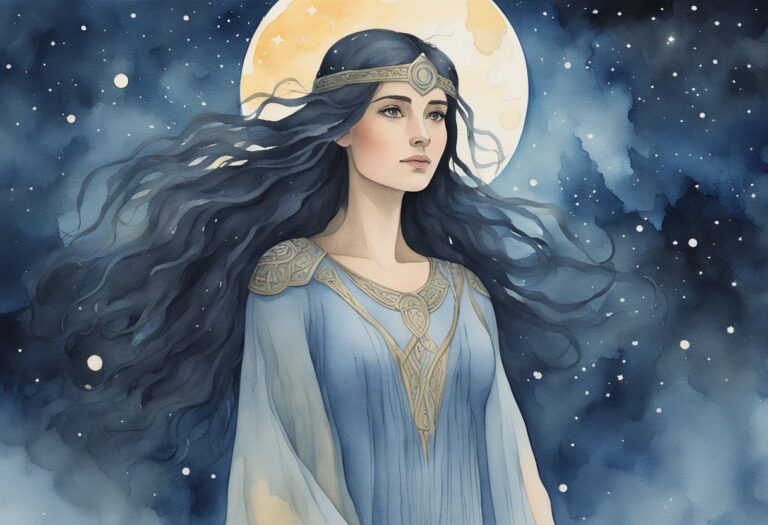 Norse Goddess Nott (Mysteries of the Night) - witchymagicks.com