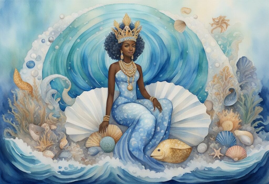 Yoruba Goddess Yemaja (The Mother of Waters) - witchymagicks.com