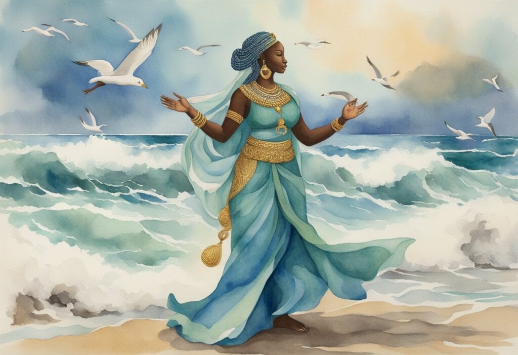 Yoruba Goddess Yemaja (The Mother of Waters) - witchymagicks.com
