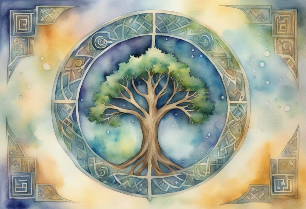 Yule Tree Rune Ornaments (Symbols for Holiday Magic) - witchymagicks.com